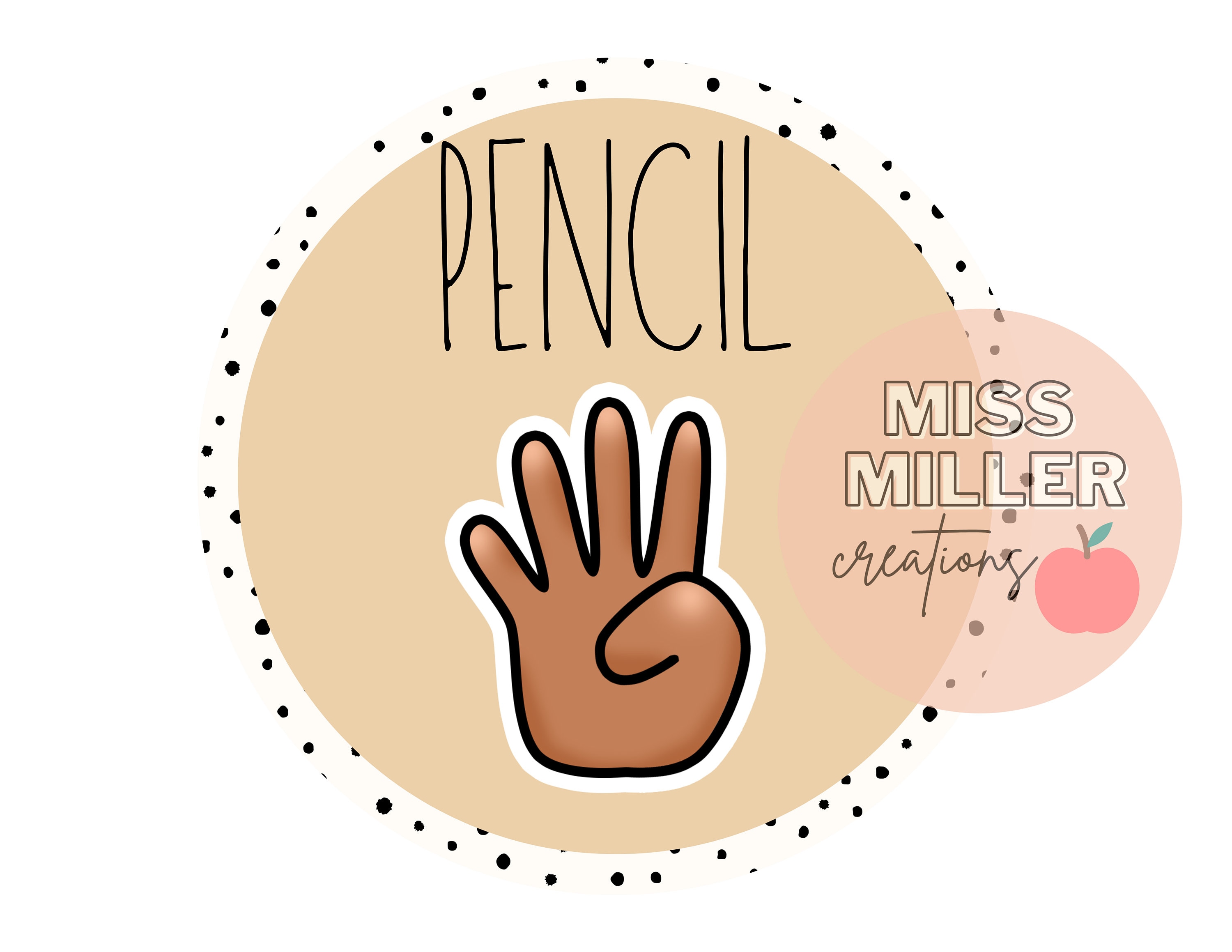 Neutral Boho Rainbow Hand Signals Classroom Posters editable - Etsy