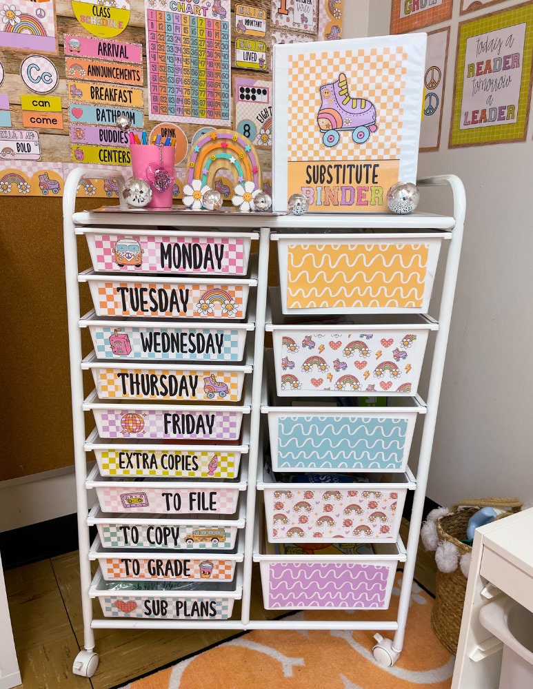 Disco Era Complete Classroom Collection - Etsy