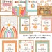 Retro Rainbow Classroom Quote Posters - Etsy
