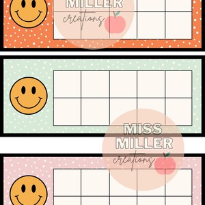Groovy Boho Math Classroom Displays - Etsy