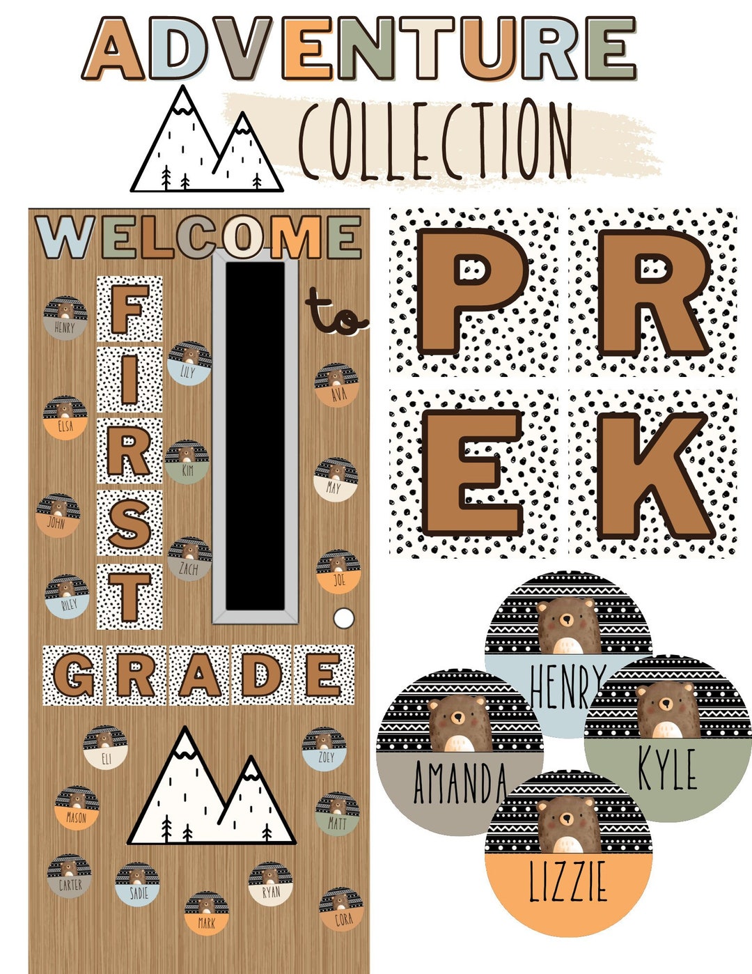 Adventure Classroom Door Display - Etsy