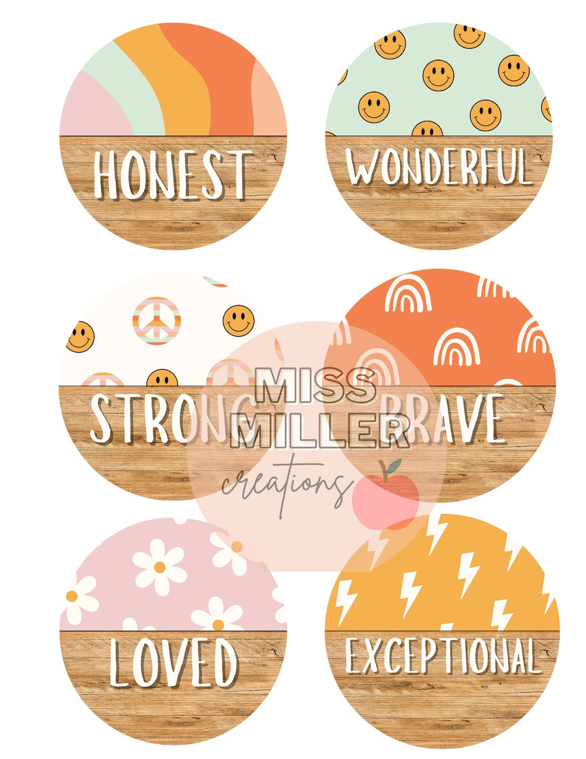 Groovy Boho Affirmation Station - Etsy