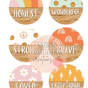 Groovy Boho Affirmation Station - Etsy