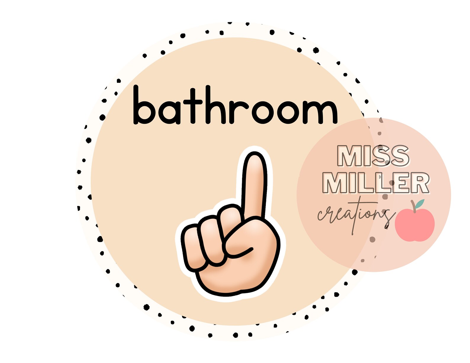Neutral Boho Rainbow Hand Signals Classroom Posters [editable] - Etsy