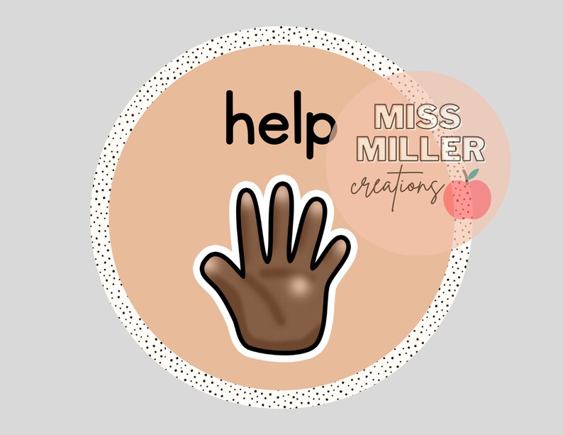 Daisy Dreams Hand Signals Classroom Posters editable - Etsy