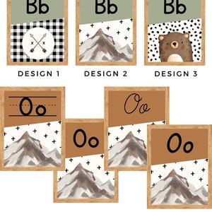 Adventure Classroom Alphabet Posters - Etsy