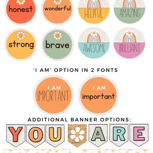 Retro Rainbow Affirmation Station - Etsy