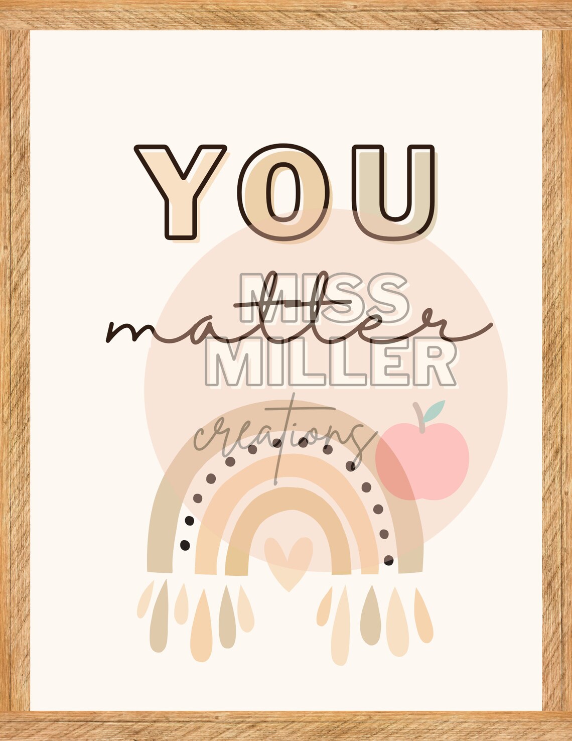 Neutral Boho Rainbow Classroom Motivational Quote Posters - Etsy