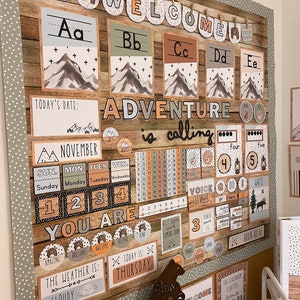 Adventure Theme Complete Classroom Collection [editable] - Etsy