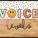 Groovy Boho Voice Level Classroom Posters [editable] - Etsy