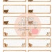 Woodland Classroom Supplies Labels editable - Etsy