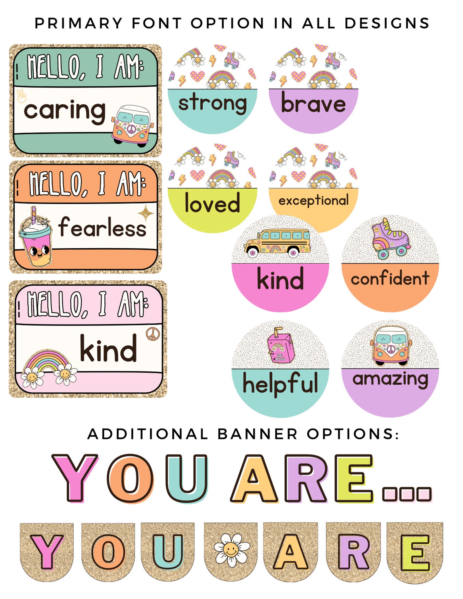 Disco Era Affirmation Station - Etsy