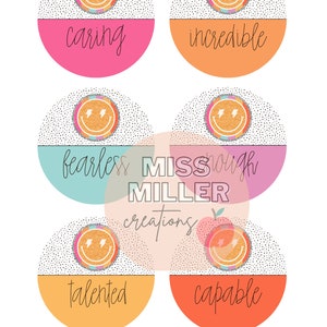 Groovy Glitter Affirmation Station - Etsy