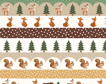 Forest Classroom Borders Printable Bulletin Board Border Woodland Class ...