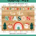 Modern Christmas Classroom Decor Pack V.2 - Etsy Canada