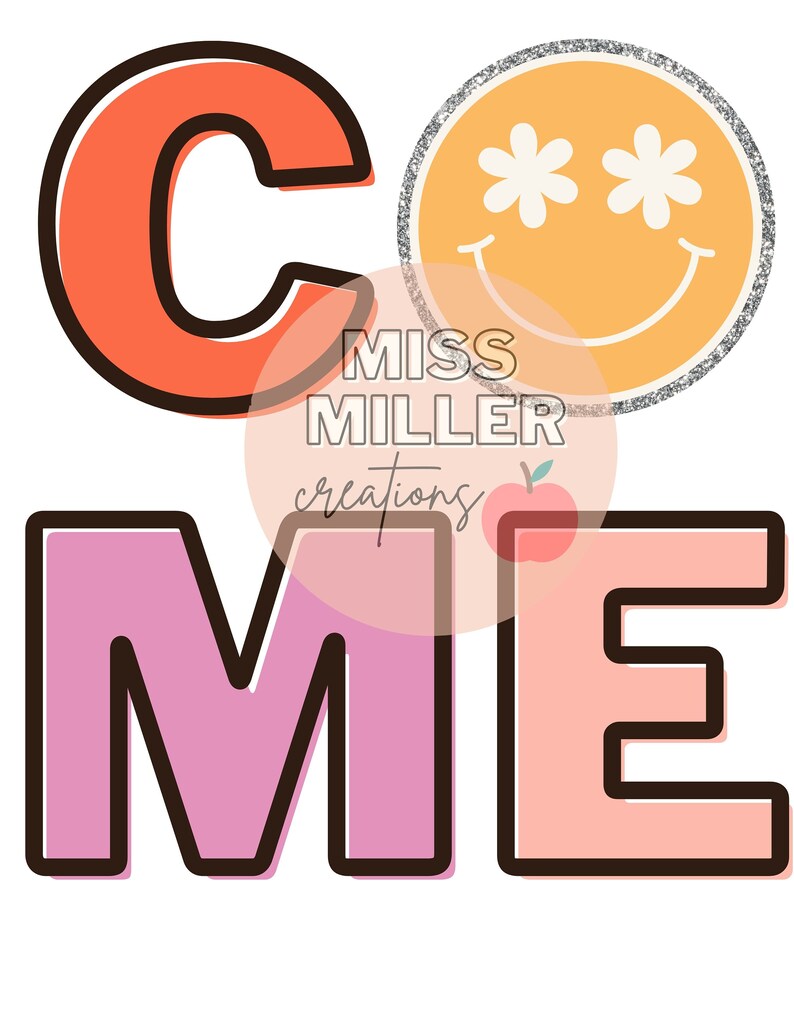 Groovy Glitter Classroom Door Display editable Features - Etsy