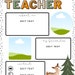 Woodland Meet the Teacher Template - Etsy