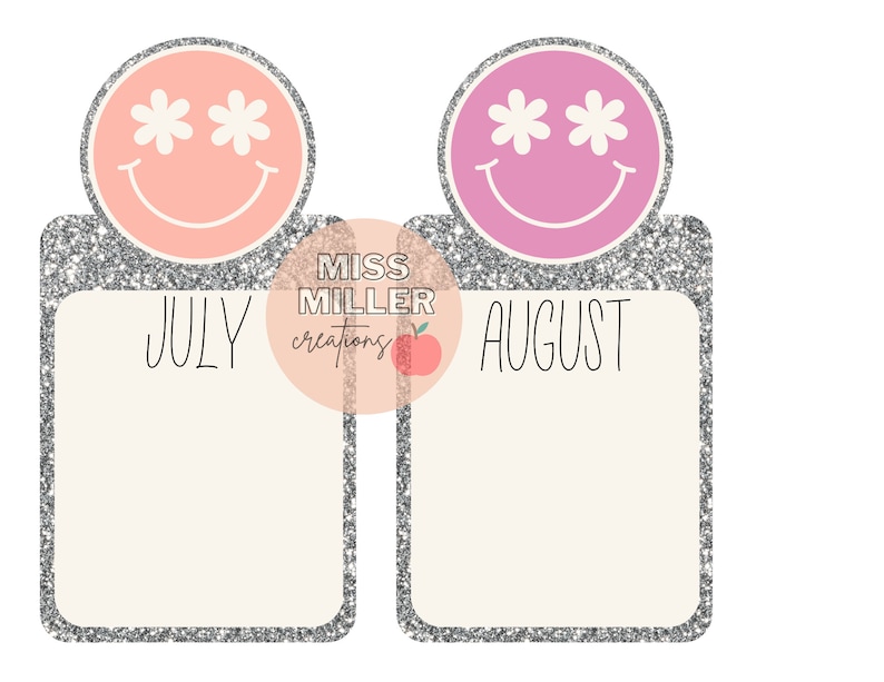 Groovy Glitter Class Birthday Display editable - Etsy