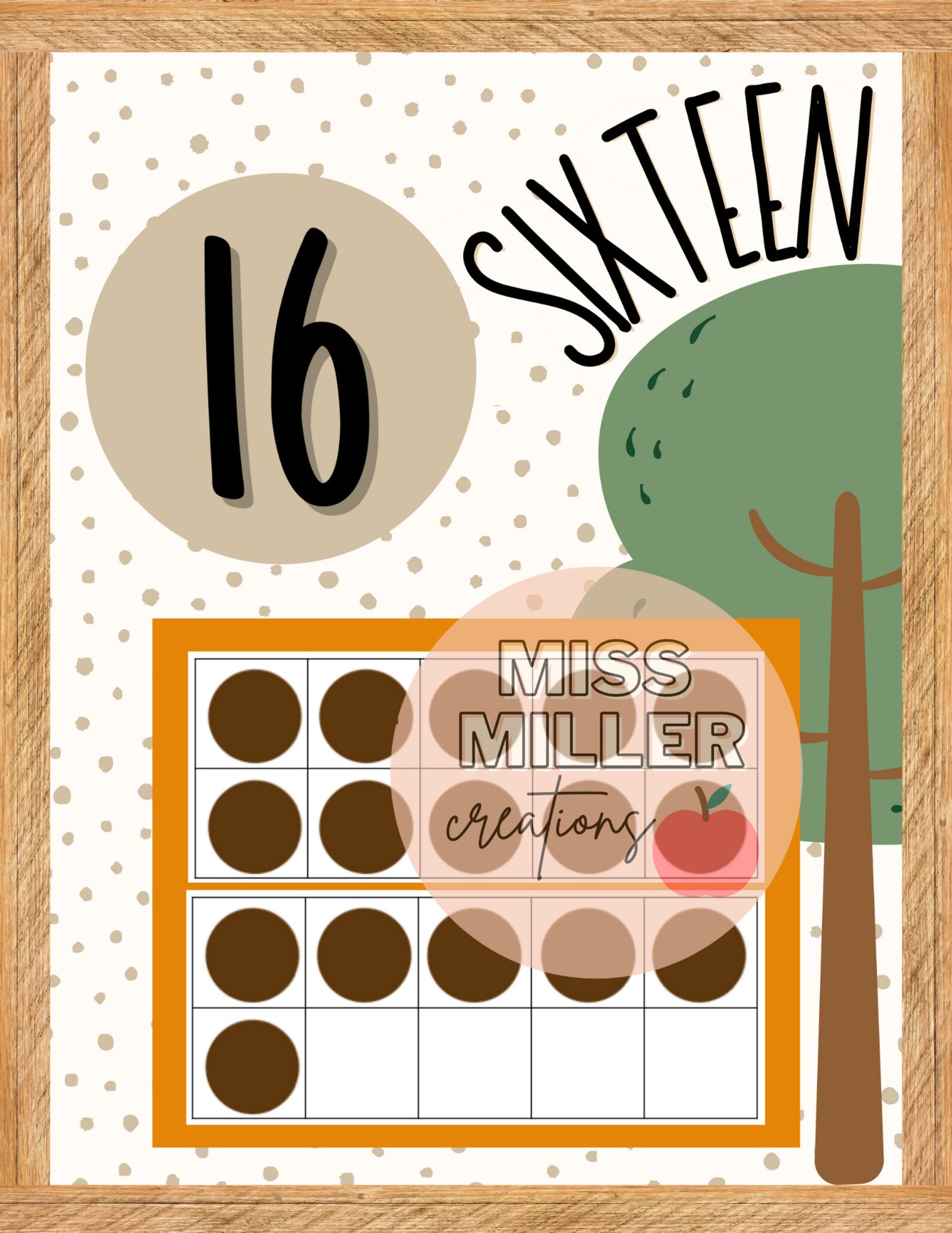 Woodland Classroom Number Posters - Etsy