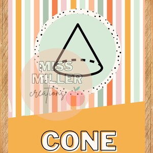 Groovy Boho Classroom Shape Posters - Etsy