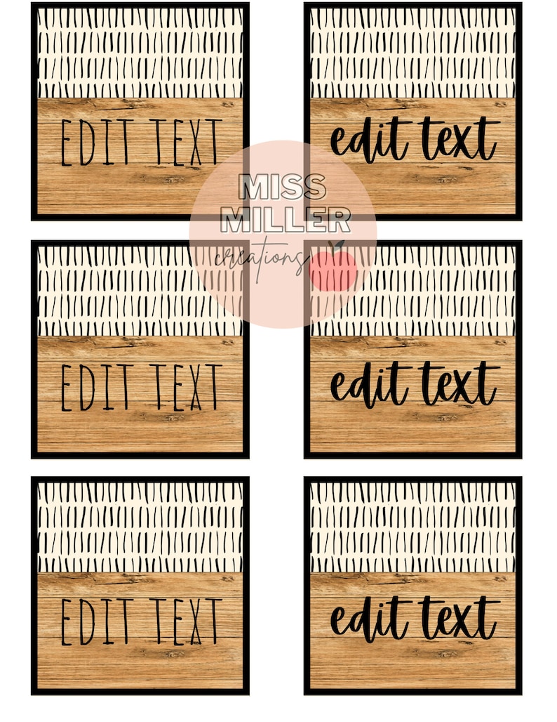 Neutral Boho Rainbow Classroom Labels editable - Etsy