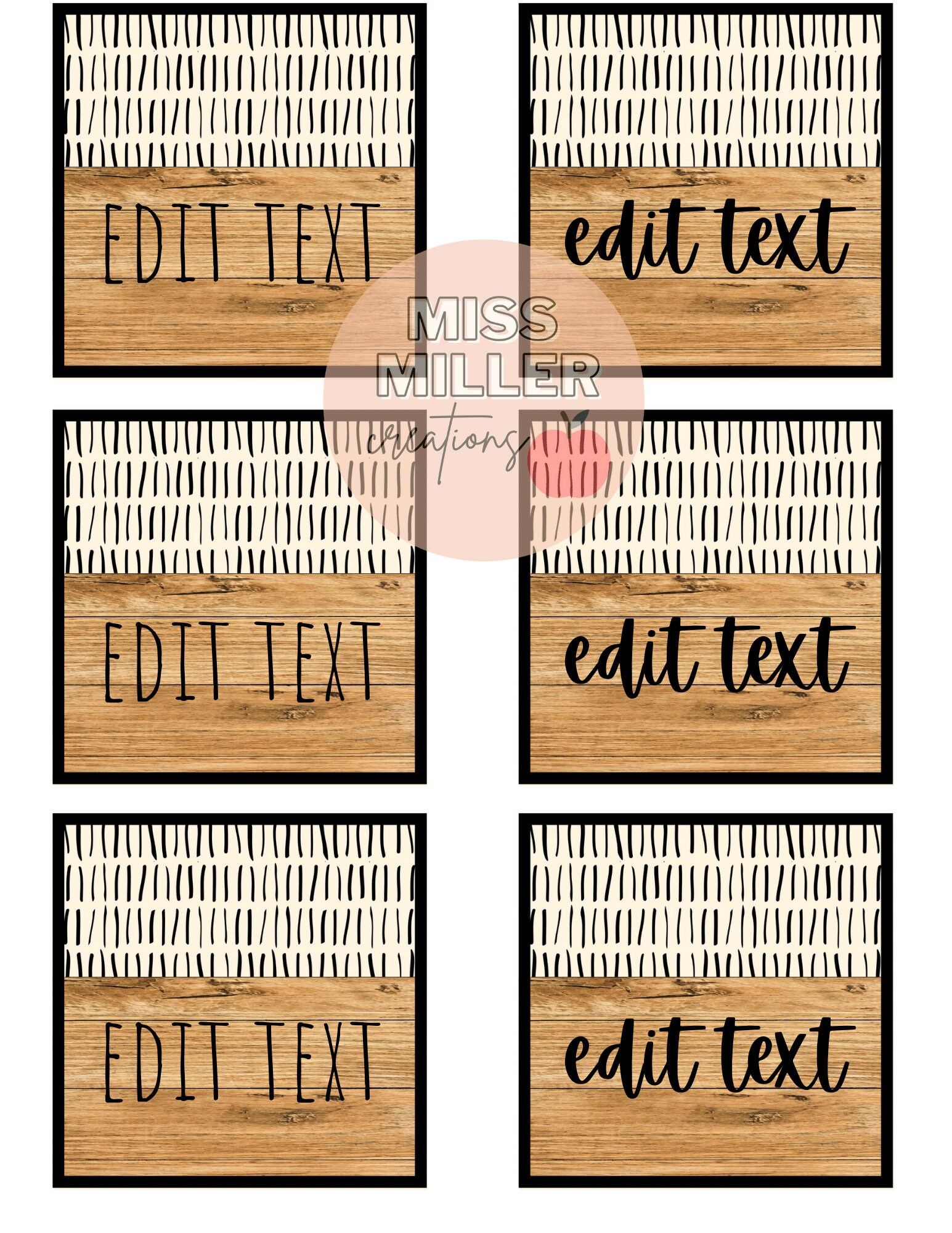 Neutral Boho Rainbow Classroom Labels editable | Etsy