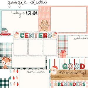 Seasonal Yearlong Google Slides Template Bundle - Etsy