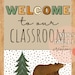 Woodland Classroom Decor editable - Etsy