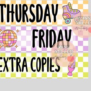 Disco Era 10-drawer Cart Labels - Etsy