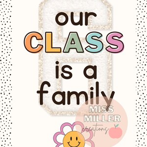 Retro Rainbow Class Rules Posters - Etsy
