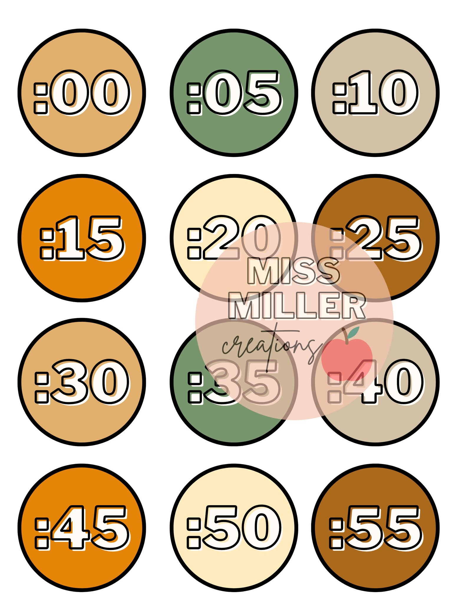 Woodland Classroom Math Displays - Etsy