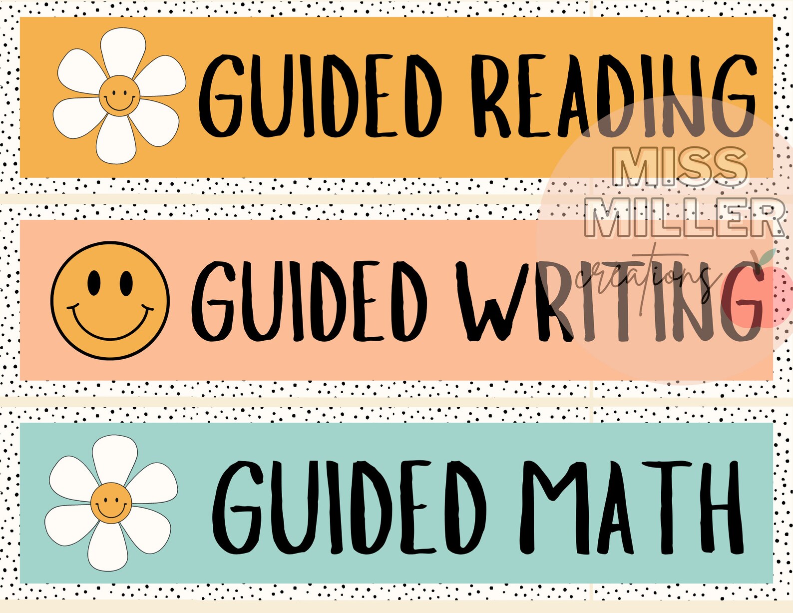 Groovy Boho Classroom Schedule [editable] - Etsy