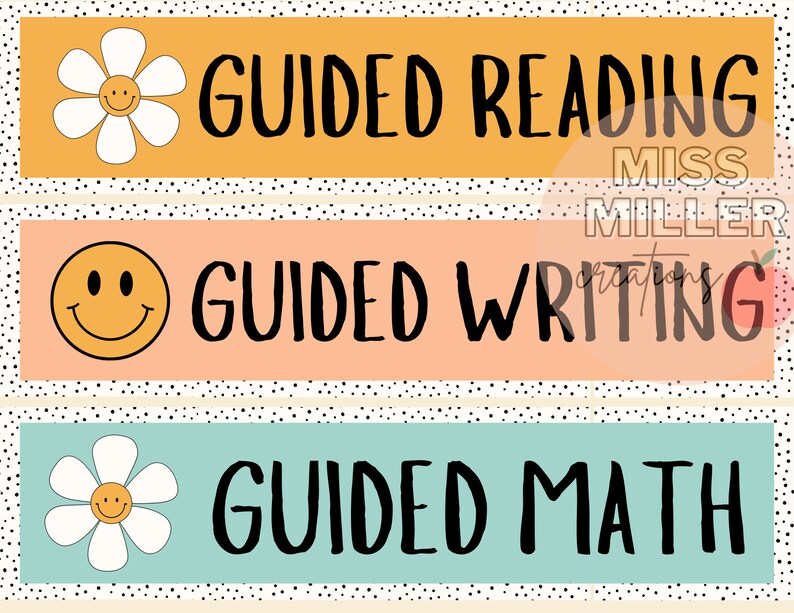 Groovy Boho Classroom Schedule [editable] - Etsy