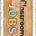 Pastel Boho Rainbow Class Jobs Display editable - Etsy