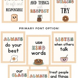 The Breakfast Club Class Rules Posters - Etsy