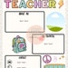 Disco Era Meet the Teacher Template - Etsy