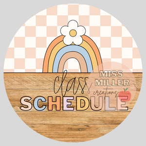 Daisy Dreams Classroom Schedule [editable] - Etsy