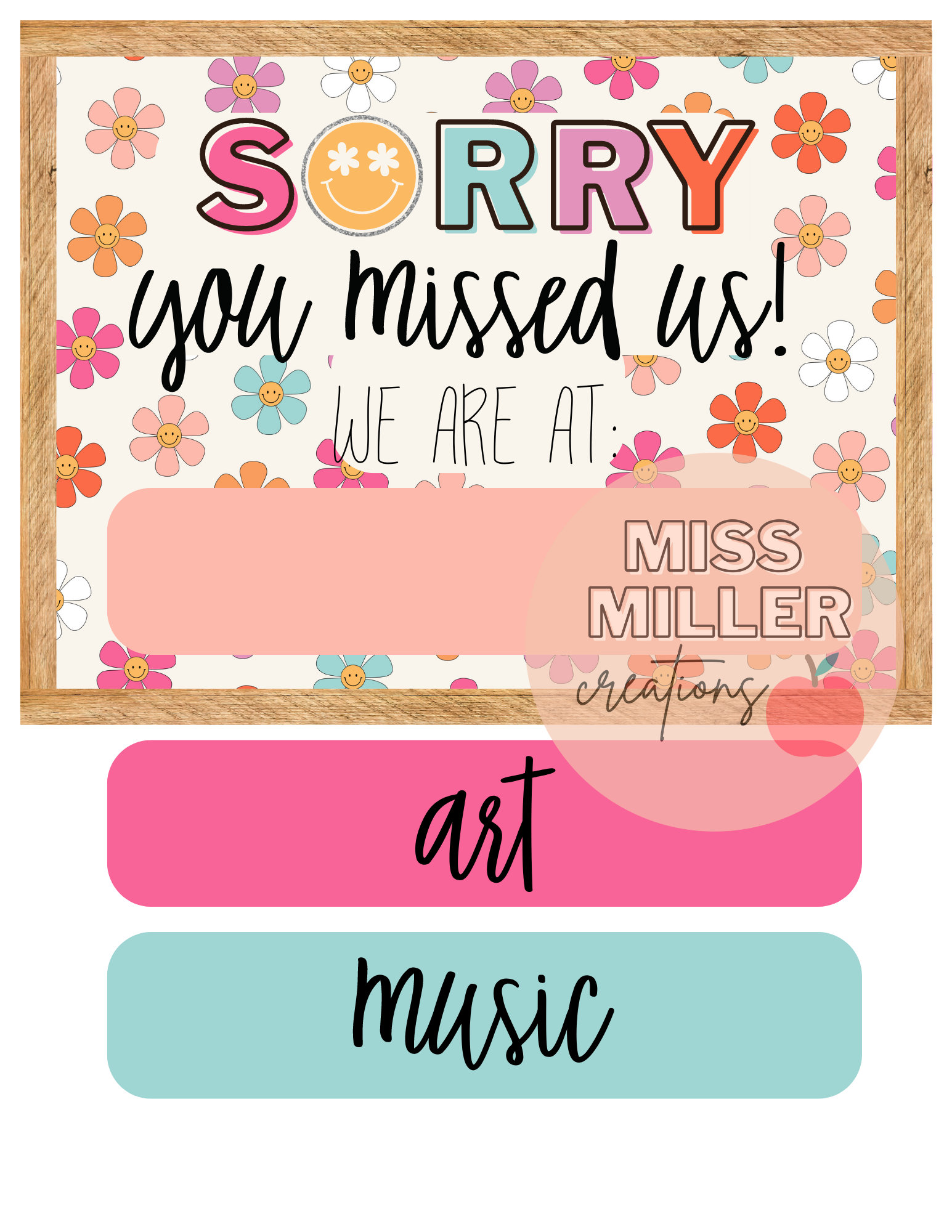 Where Are We Classroom Door Sign editable - Etsy