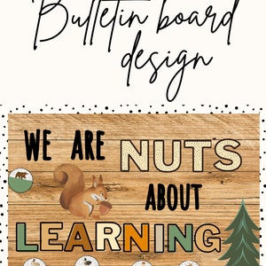 Woodland Classroom Decor [editable] - Etsy