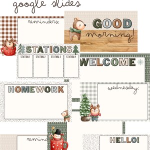 Seasonal Yearlong Google Slides Template Bundle - Etsy
