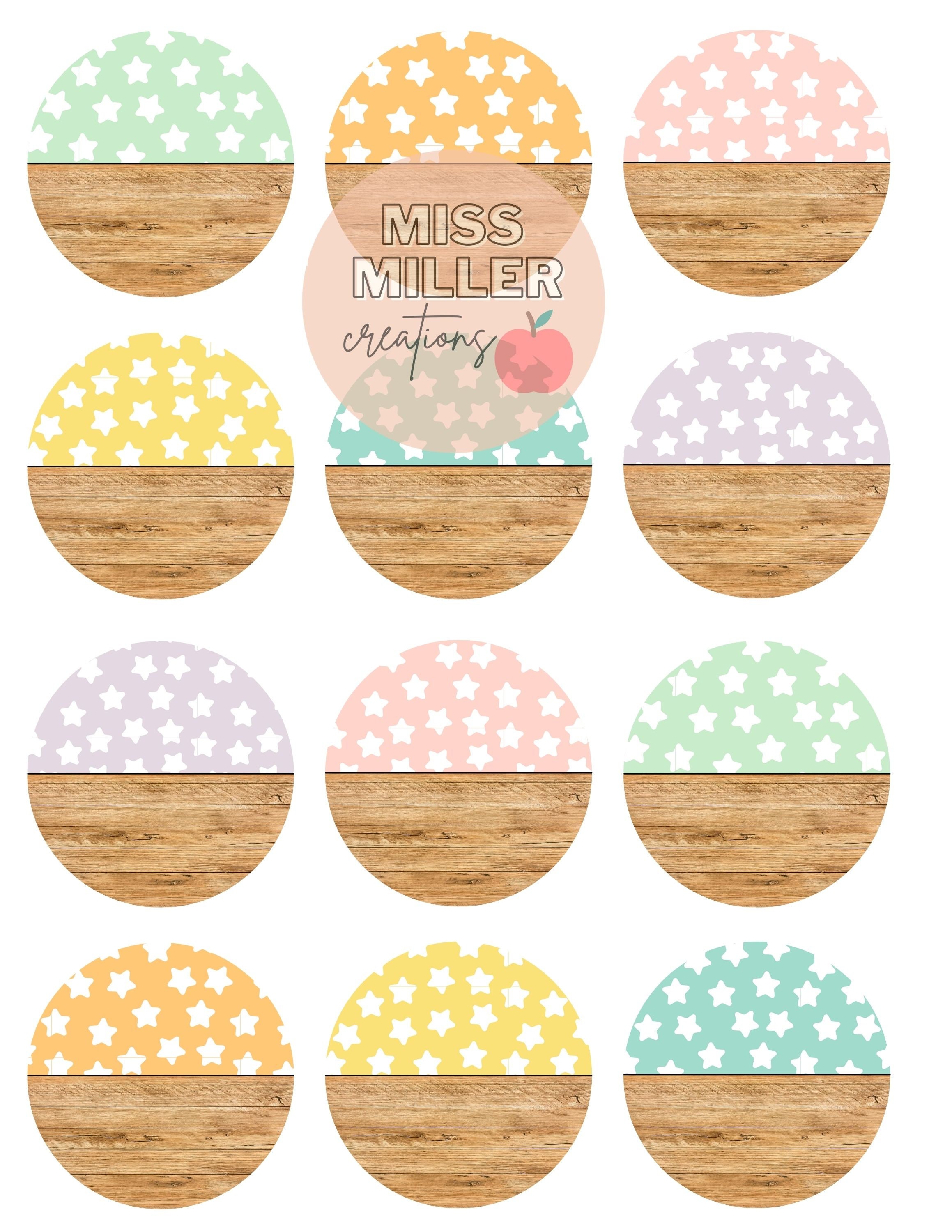 Pastel Boho Rainbow Class Jobs Display editable - Etsy