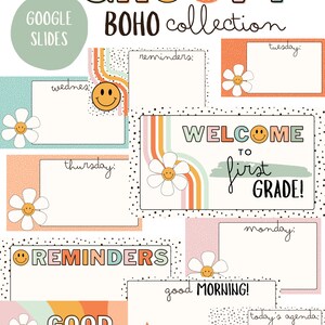 Seasonal Yearlong Google Slides Template Bundle - Etsy