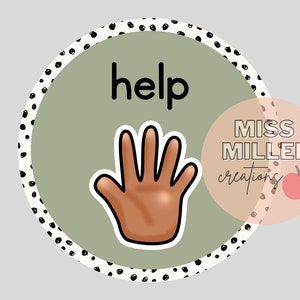 Adventure Hand Signals Classroom Posters [editable] - Etsy