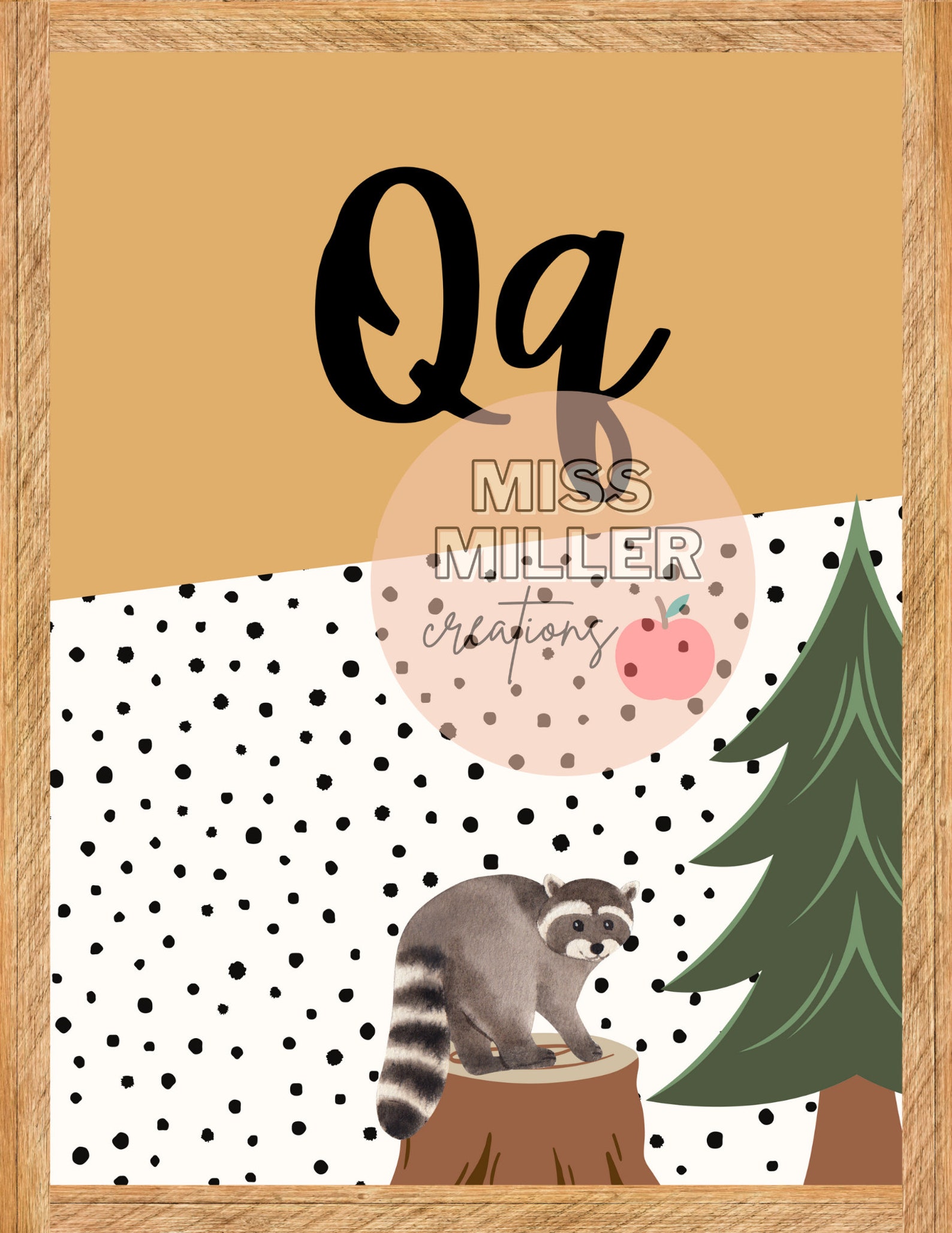 Woodland Classroom Alphabet Posters - Etsy