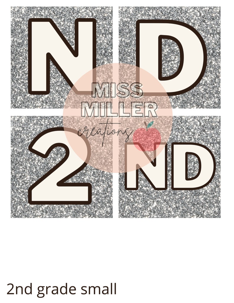 Groovy Glitter Classroom Door Display editable Features - Etsy