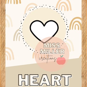 Neutral Boho Rainbow Shape Posters - Etsy