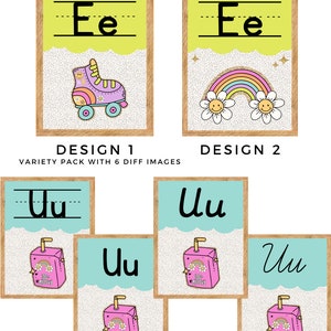 Disco Era Classroom Alphabet - Etsy