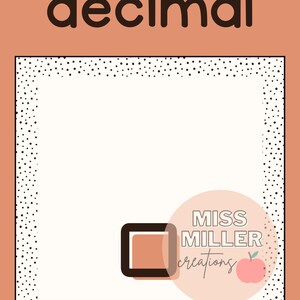 Boho Tropics Place Value Posters - Etsy