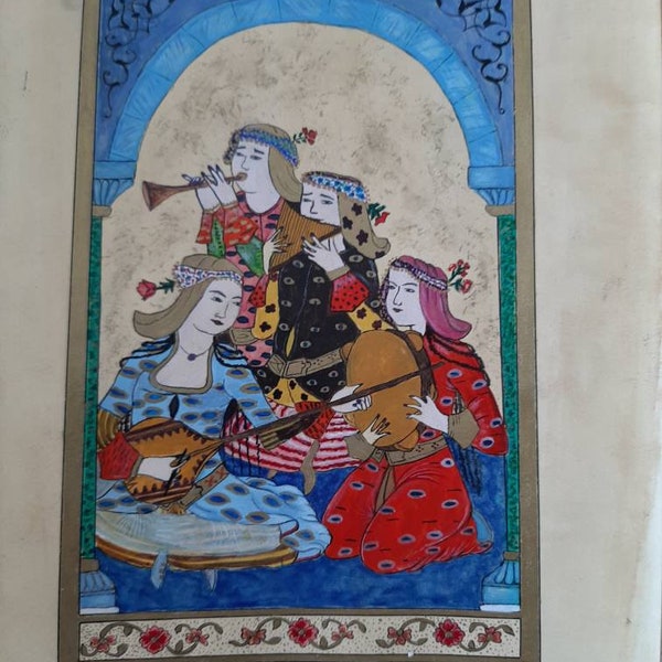 Ottoman Miniature - Etsy