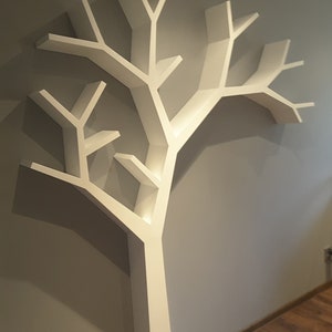 New Unique Wooden Tree Bookcases, Rustic Tree Branch Bookshelves ...